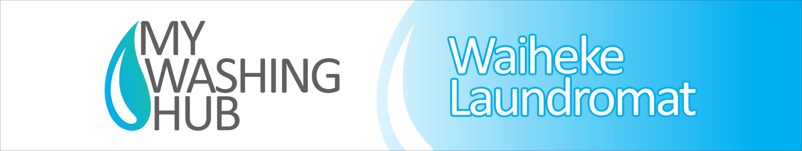 MWH Waiheke Sign – My Washing Hub